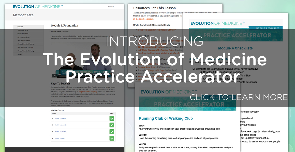 The Evolution of Medicine 2021 Practice Accelerator